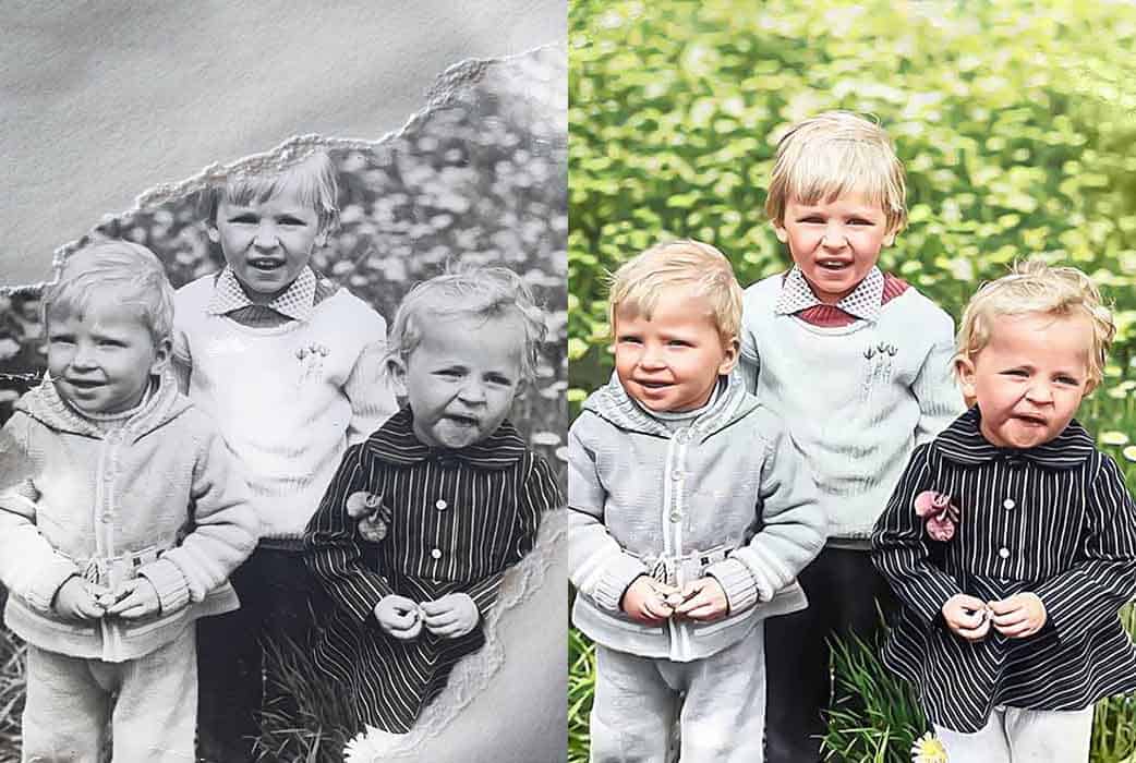 20 Stunning Photo Restoration Examples: Before & After Gallery - Rememorie