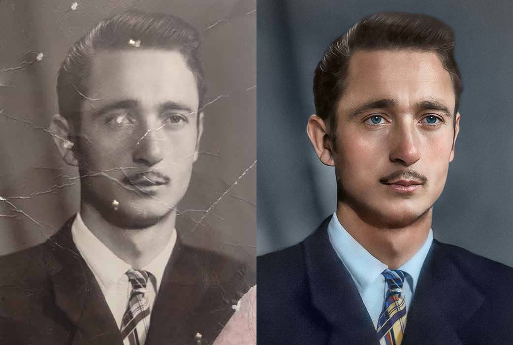 20 Stunning Photo Restoration Examples: Before & After Gallery - Rememorie