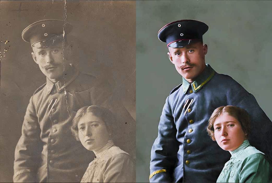 20 Stunning Photo Restoration Examples: Before & After Gallery - Rememorie